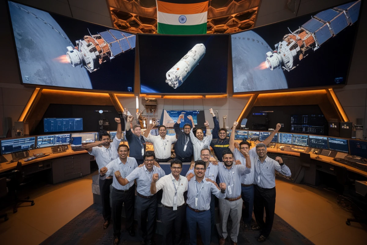 India Makes History with Its First-Ever Space Docking Mission